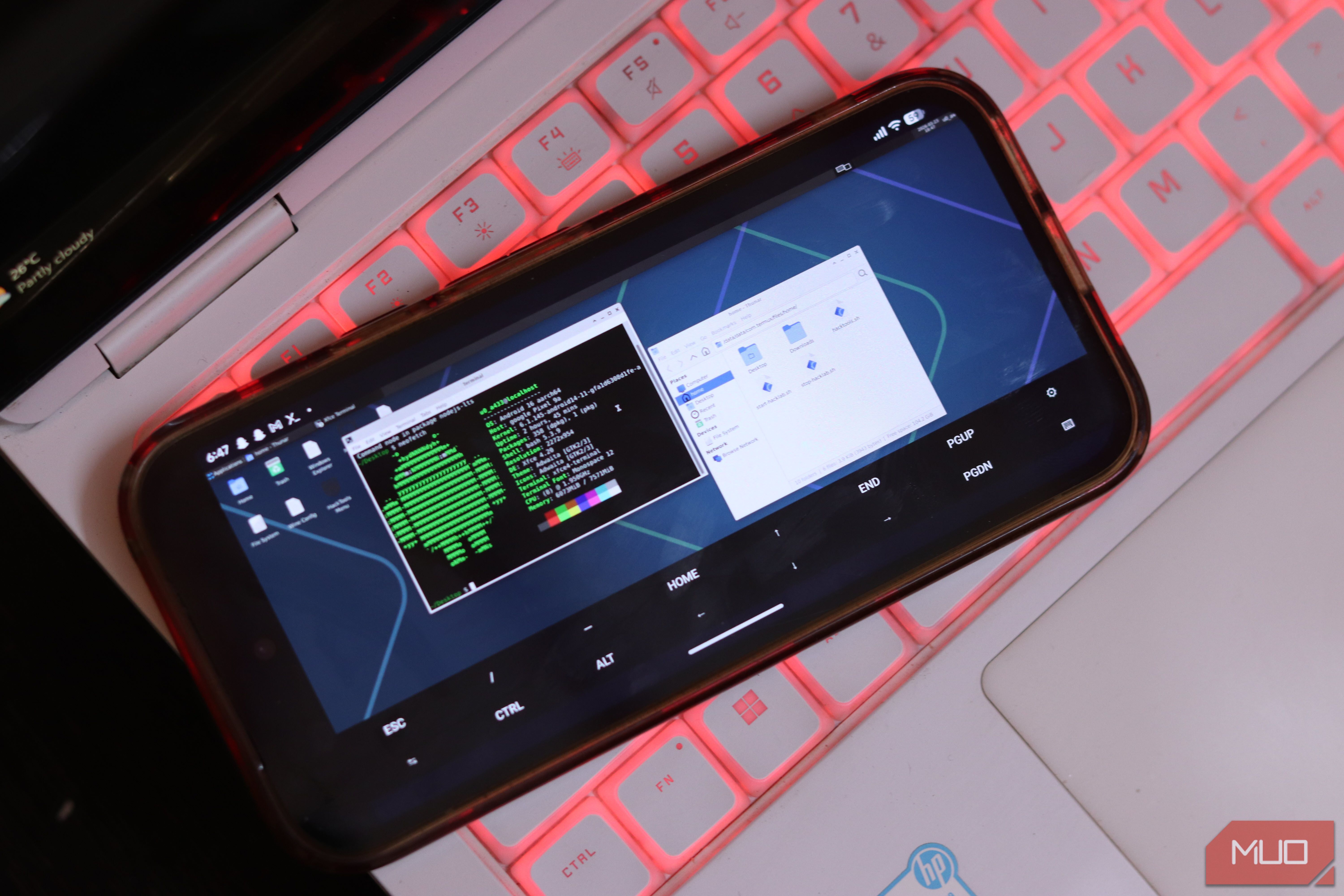 Tux Machines — I installed a full Linux desktop on my Android phone and ...