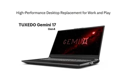 Tux Machines — TUXEDO Gemini 17 Gen4 Linux Laptop Now Available with ...
